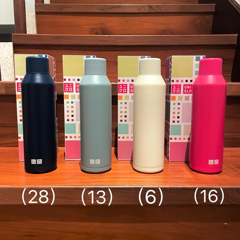 【現貨】 Uniqlo 40週年感謝祭 保溫瓶 碳酸飲品不鏽鋼保溫瓶 480ml | 蝦皮購物