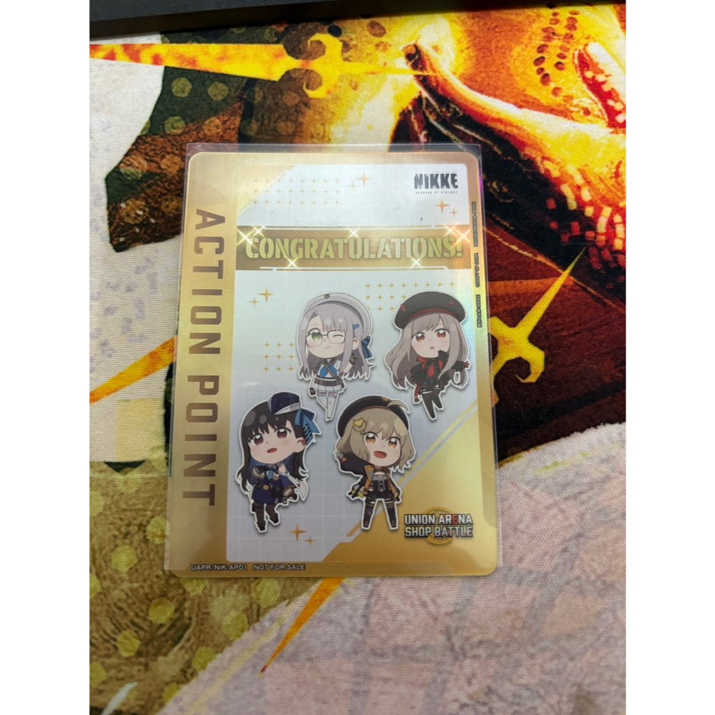 UNION ARENA AP 勝利女神 : 妮姬 UAPR/NIK-AP01 店家賽PR卡 | 蝦皮購物