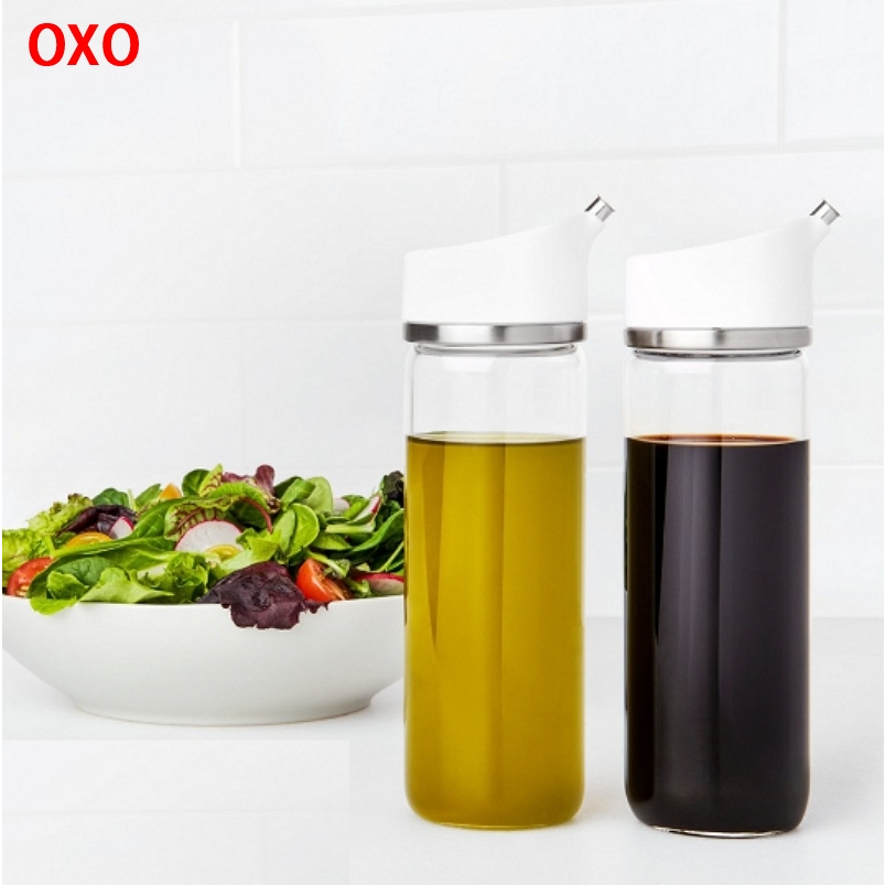 ♥下單贈♥ OXO 不滴漏玻璃油醋瓶 2入組 355ml 油瓶 醋瓶 料理瓶〖原廠公司貨〗 | 蝦皮購物