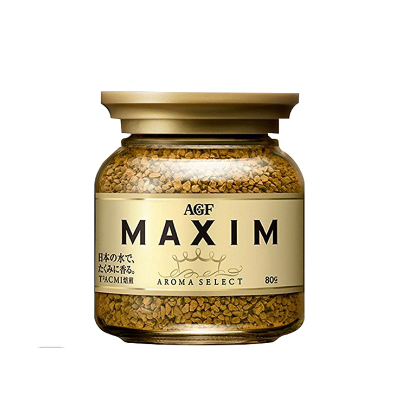 日本AGF MAXIM 金罐 咖啡粉, 80g/罐 | 蝦皮購物