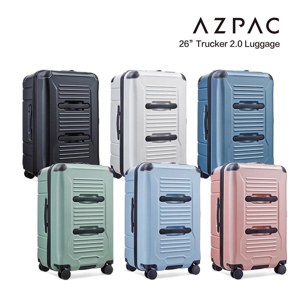 官方直營 AZPAC 26吋煞車旅行箱 行李箱 胖胖箱 Trucker 2.0 | 蝦皮購物