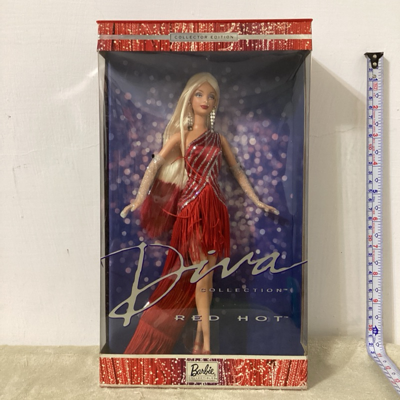Barbie 芭比 Red Hot 赤紅火熱 女伶系列 Diva collection 56707 收藏版 絕版 | 蝦皮購物