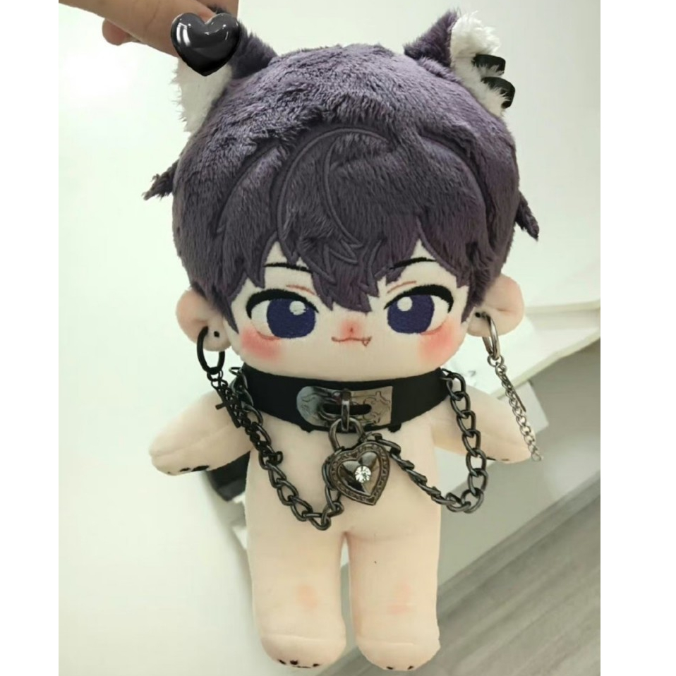 預購 shoto shonya 20cm vtuber 娃娃 棉花娃娃 棉花娃 周邊同人抱枕 娃 借luxiem 彩虹社 | 蝦皮購物