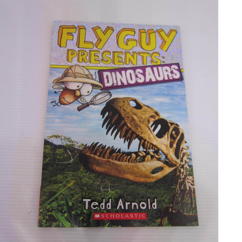 「二手書」Scholastic Fly Guy Presents Dinosaurs 英文讀本 Tedd Arnold | 蝦皮購物