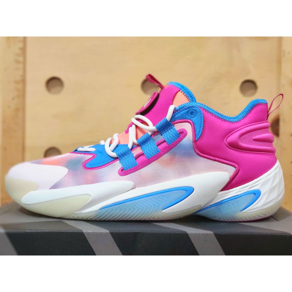 Adidas BYW Select 'Blue Pink' 粉彩 籃球鞋 IG2591 US10.5(28.5cm) | 蝦皮購物