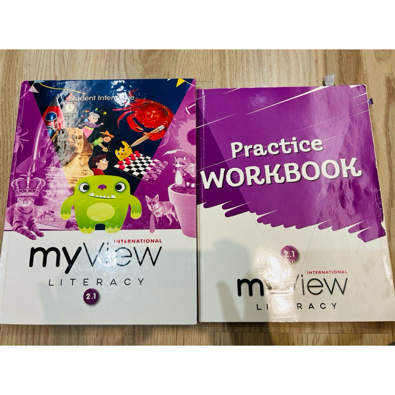 my view literacy 2.1二手正版美國小學課本+習作 | 蝦皮購物
