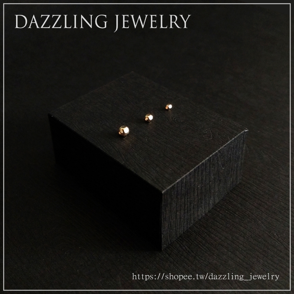 【璀璨手作】美國注金 現貨 14KGF 切面珠 切角珠 隔珠 DIY 串珠 不褪色 | 蝦皮購物