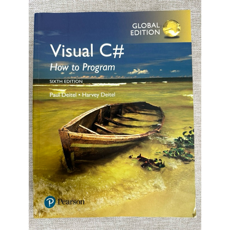 《現貨》（二手書/原文書）「Visual C#: How to Program 6/E GE」Deitel | 蝦皮購物