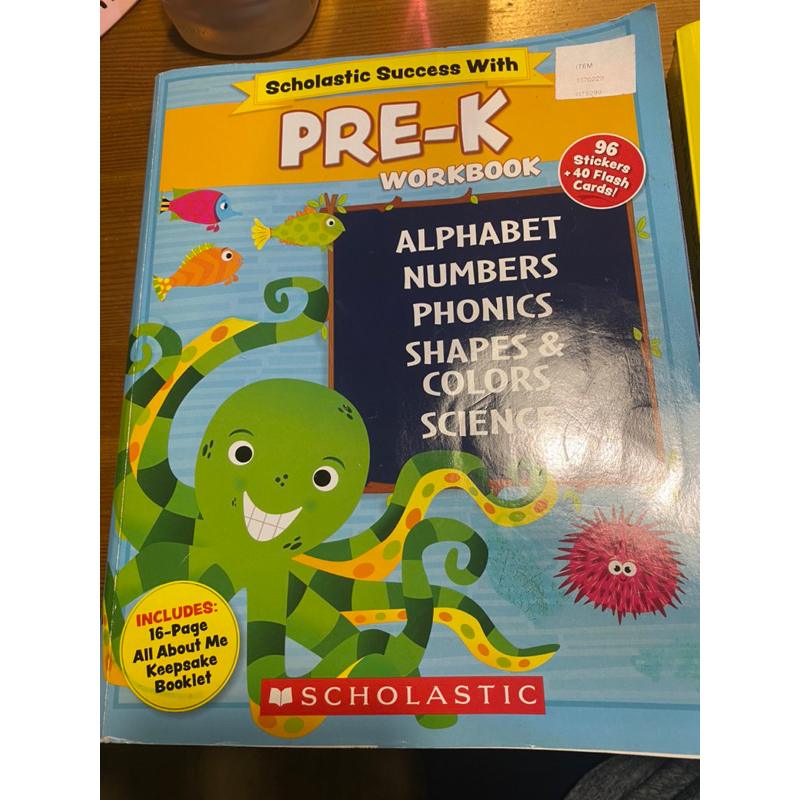 Costco pre-k / kindergarten / 1st grade workbook | 蝦皮購物