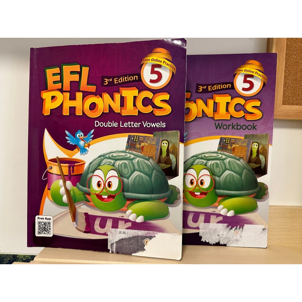 EFL Phonics 5 (3rd Edition) 英文課本 第三級 二手書 英文 自學 英文教材 e-future | 蝦皮購物