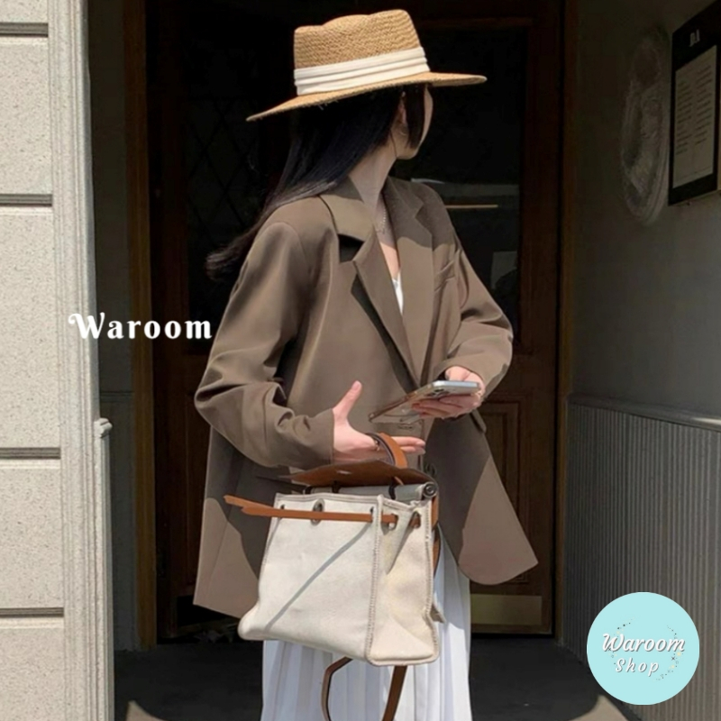 Waroom|現貨實拍 訂製韓系墊肩內裡西裝外套|女裝|休閒外套|小西服|OL|西裝外套|chic爆款|墊肩外套2288 | 蝦皮購物