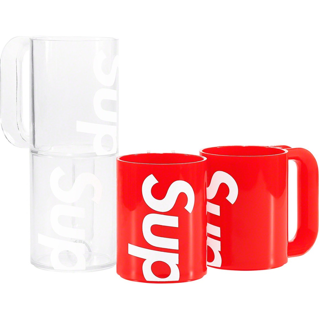 Supreme® X Heller 2020 S/S 春夏 Mugs (Set of 2) 塑膠 杯子 一組（兩個） | 蝦皮購物
