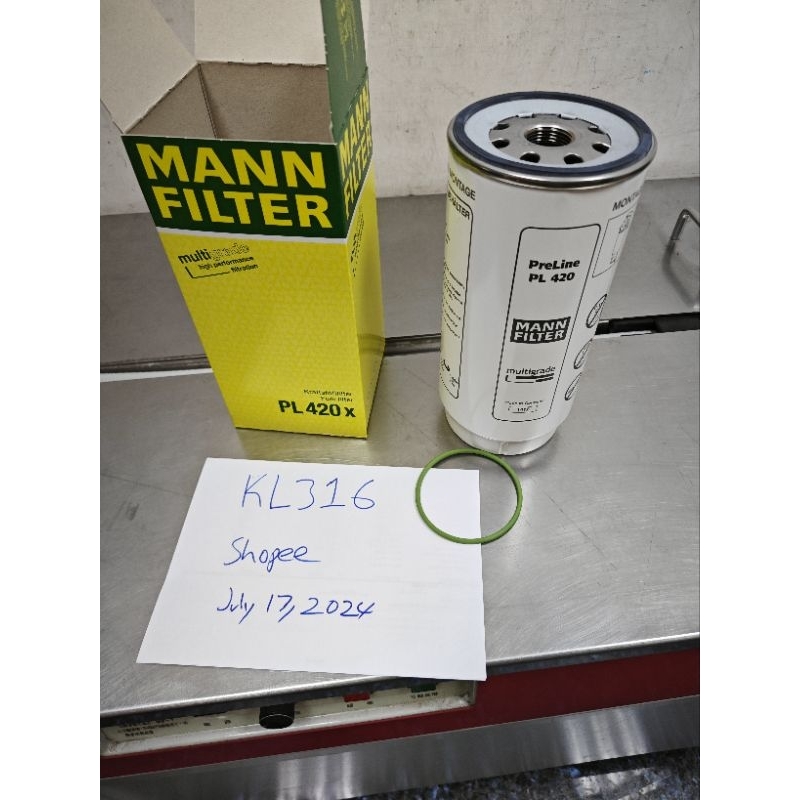 PL420X Mann Hummel Filter 濾芯 台灣現貨 保證正品 | 蝦皮購物