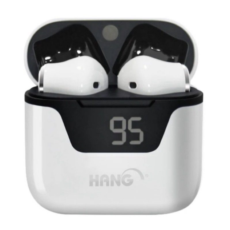 白 HANG W6B LED數字顯示無線藍牙耳機/藍芽耳機 | 蝦皮購物