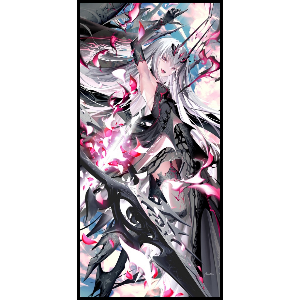 Mine公仔 日版 C104 Fate FGO 妖精騎士 美露莘 黑禮服 等身大掛軸 光崎 GH.K B5510 | 蝦皮購物