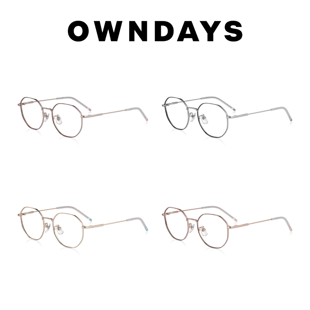 OWNDAYS Graph Belle系列 都會知性款光學眼鏡 GB1040B-3A | 蝦皮購物
