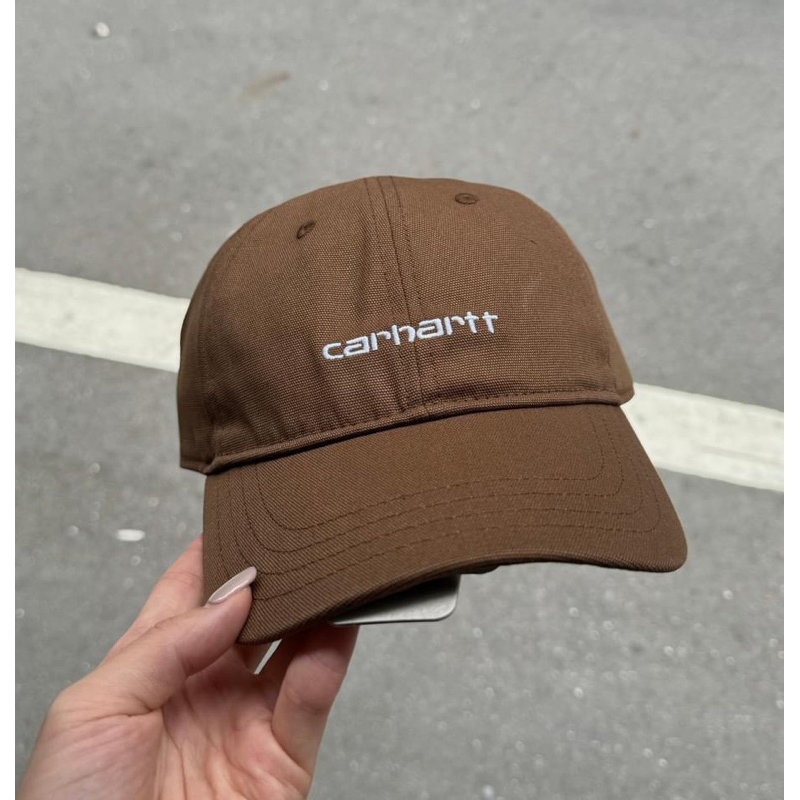 Carhartt wip Canvas Script Cap 老帽 | 蝦皮購物