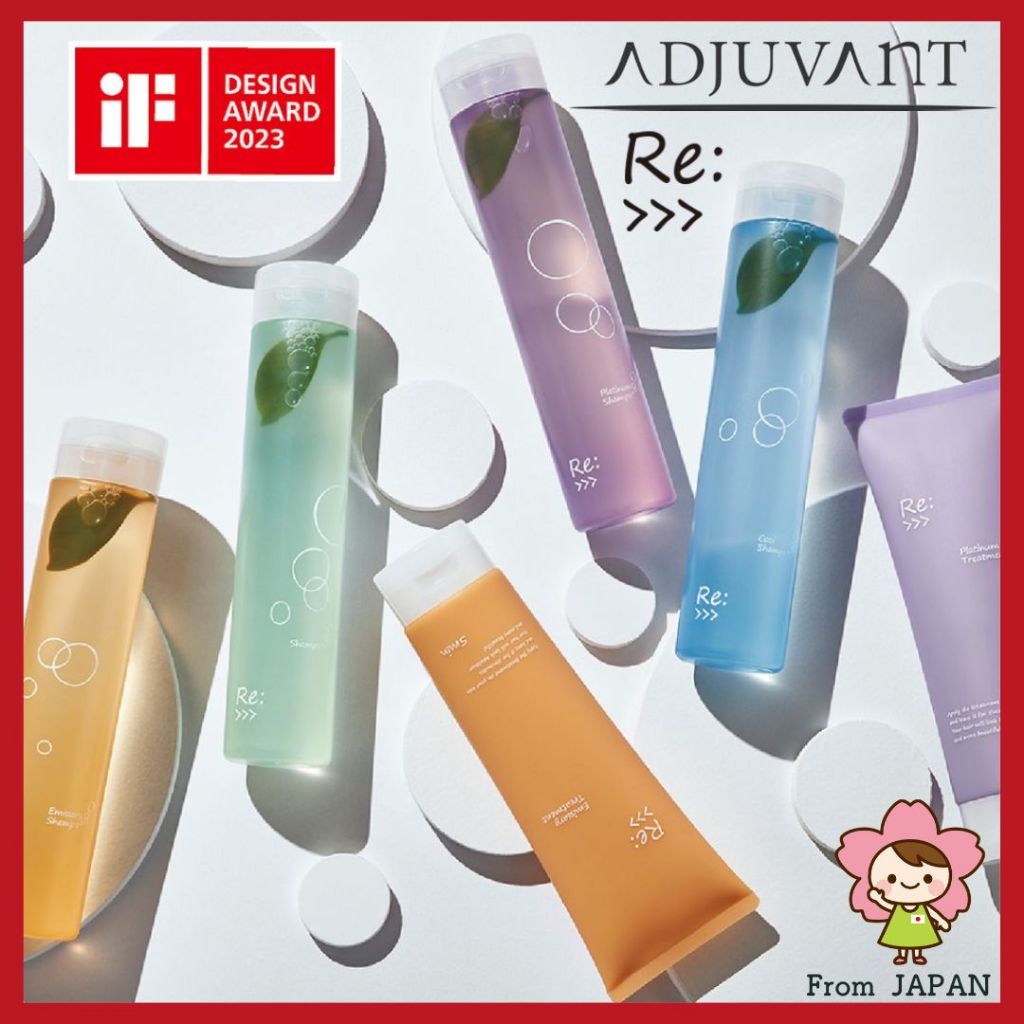 [日本正品] ADJUVANT RE:>>> 洗髮精(600ml) 護髮調理(600g) 補充裝 | 蝦皮購物