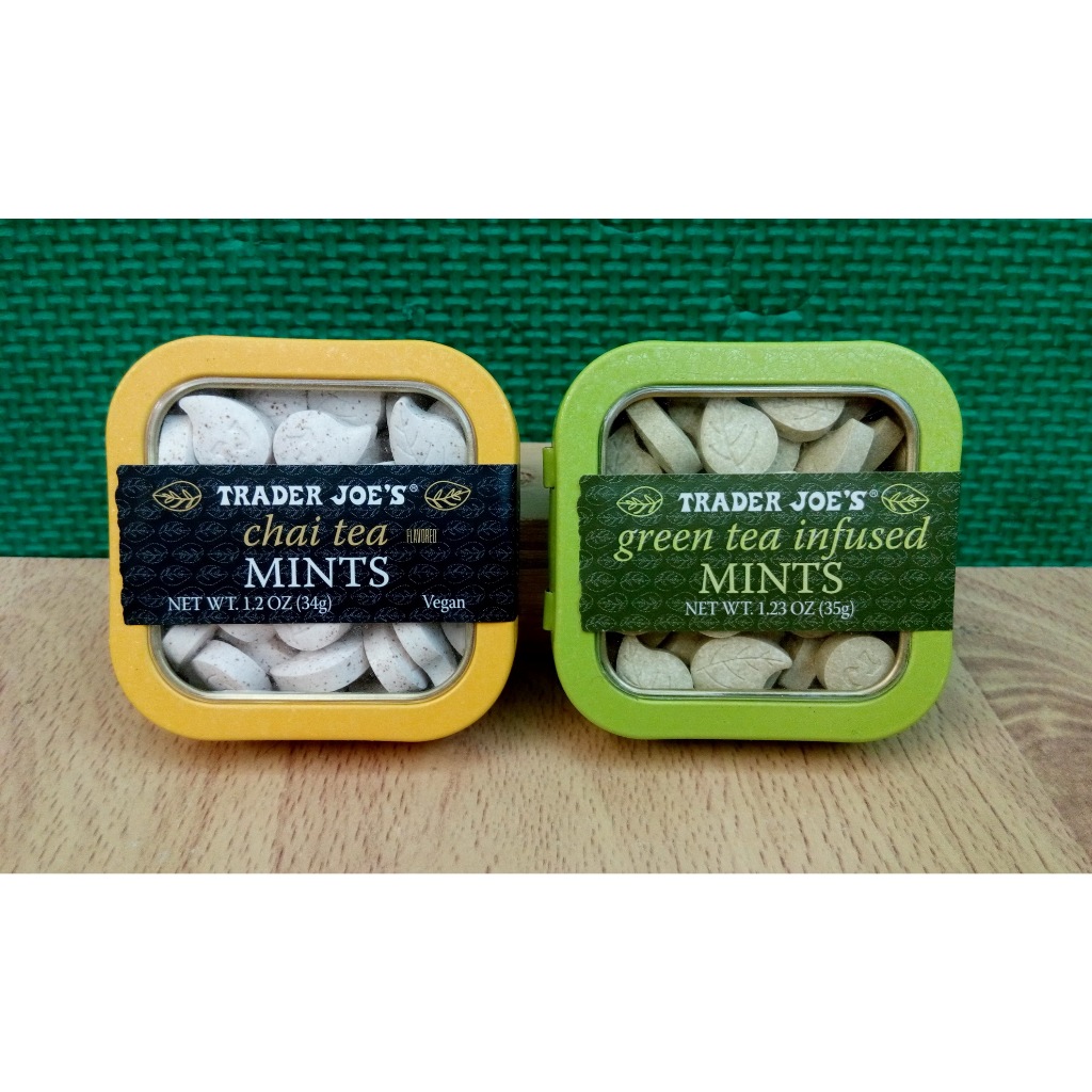 Trader Joe’s mints 隨身小鐵盒裝 薄荷糖 素食 | 蝦皮購物