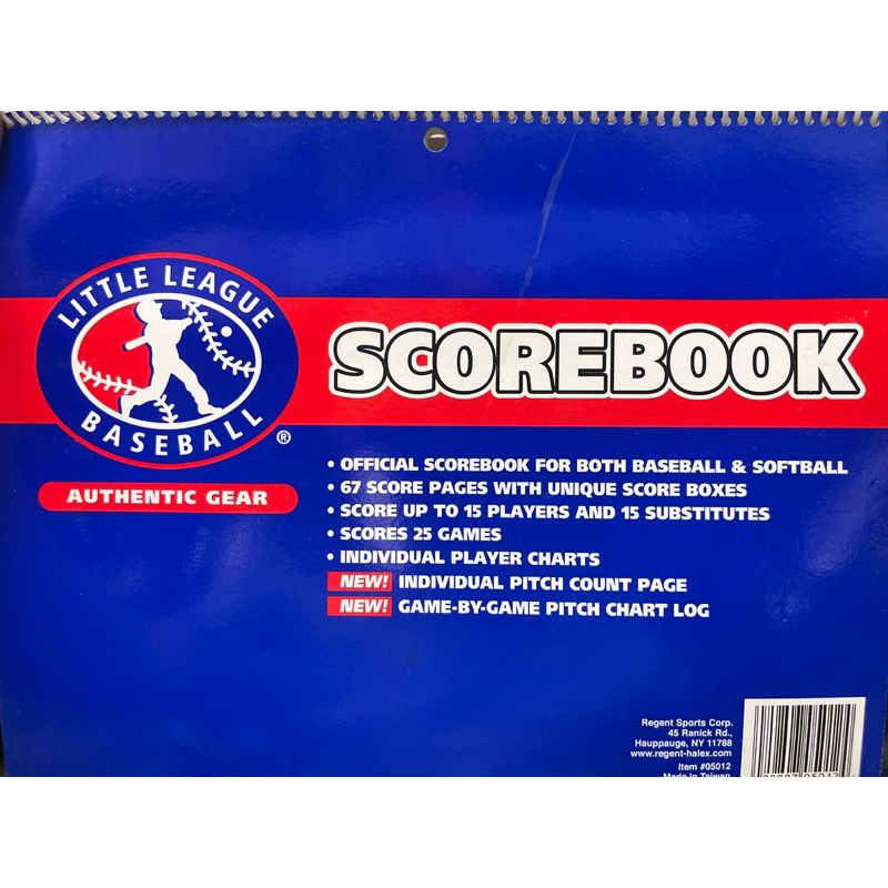 SCOREBOOK 棒球/壘球記分簿 | 蝦皮購物