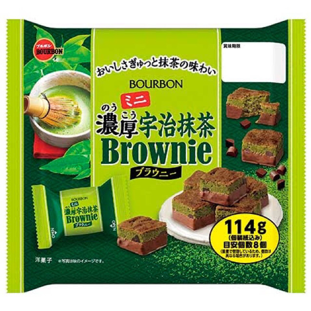 北日本 布朗尼 濃郁宇治抹茶口味 114g | 蝦皮購物