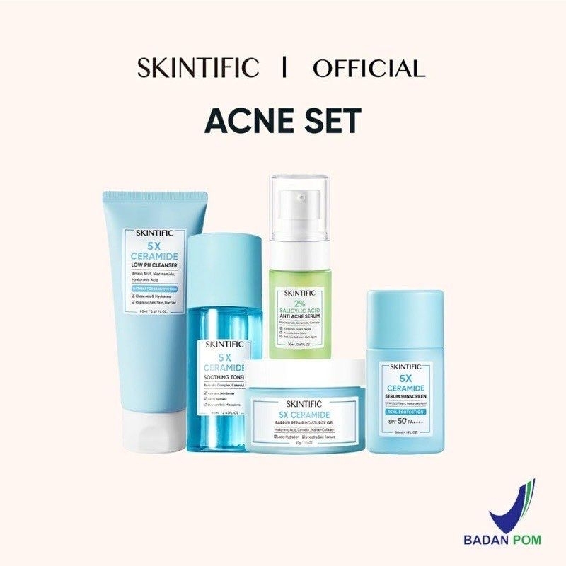 ACNE SET 5Pcs By SKINTIFIC | 蝦皮購物