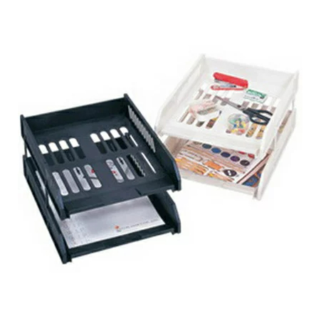 【全新未拆】台灣聯合 A4二層公文架(黑色) BH550 | 蝦皮購物