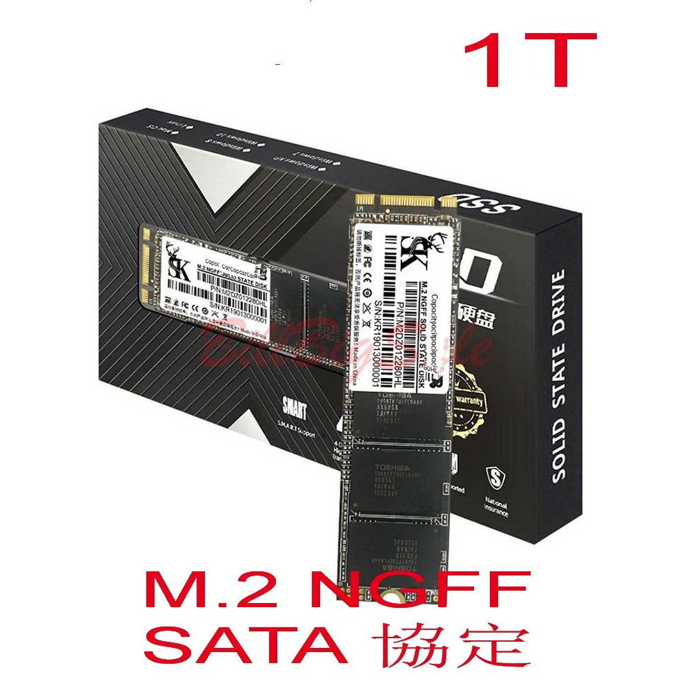大容量 1TB 固態硬碟 (M.2 NGFF SATA SSD 2280) M2 1T 保固5年全新㭍 | 蝦皮購物
