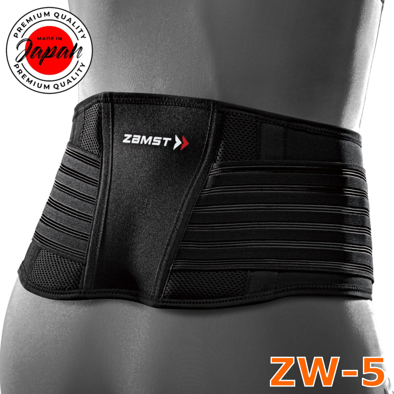 ZAMST ZW-5（腰部支撐） 標準型 中間支撐 ZW 系列 骨盆 男女通用 運動日常生活腰帶 緊身胸衣 100% 正 | 蝦皮購物
