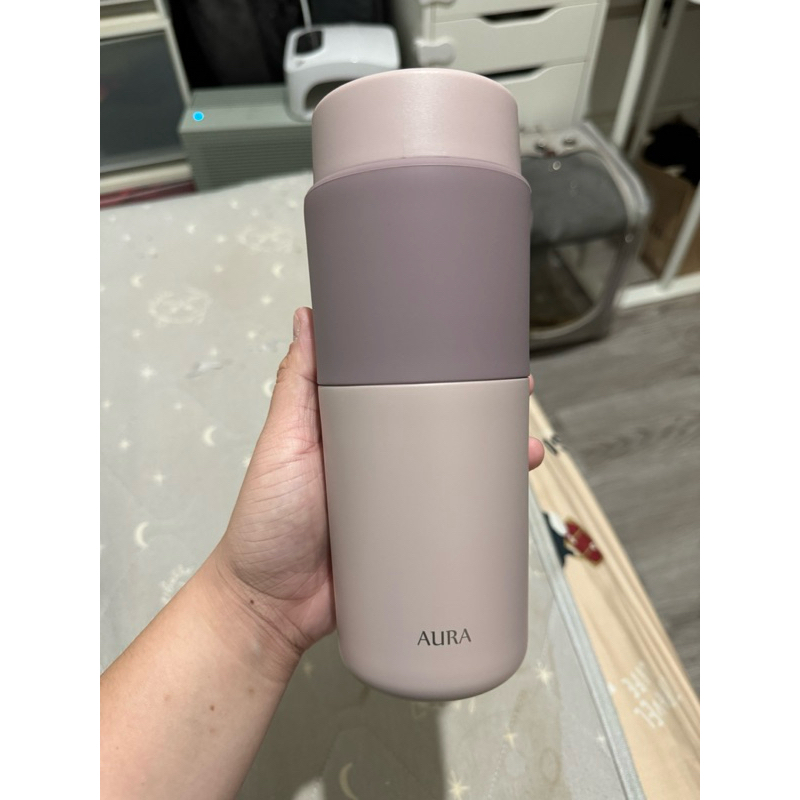 (全新快速出貨）AURA 艾樂 隨行提手真陶瓷保溫杯525ml保溫瓶 保冷瓶 | 蝦皮購物