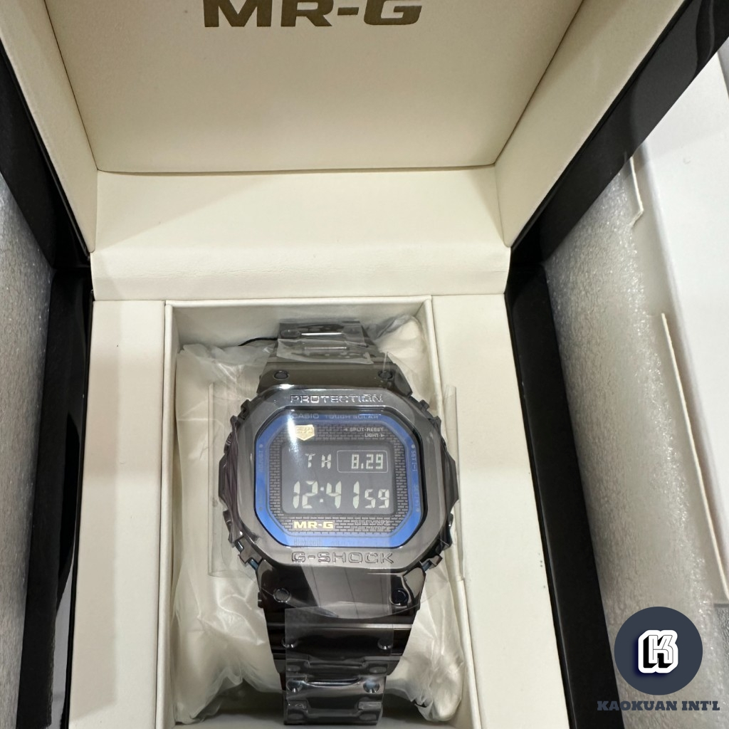 CASIO G-SHOCK MRG-B5000BA-1 日本製 電波 太陽能 高科技材質 鈦合金 極致工藝【高冠國際】 | 蝦皮購物