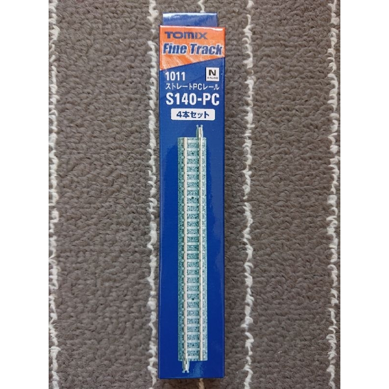 TOMIX 1011 直線PC軌道S140-PC(F)(4本套組) N規鐵道線路模型 | 蝦皮購物