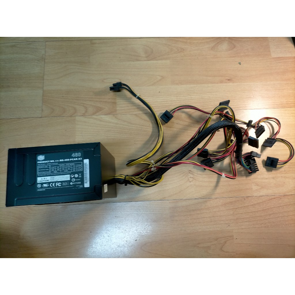 L.電源供應器-酷媽 RS-460-PCAR-A3 460W 12公分風扇 SATA 顯卡 直購價150 | 蝦皮購物