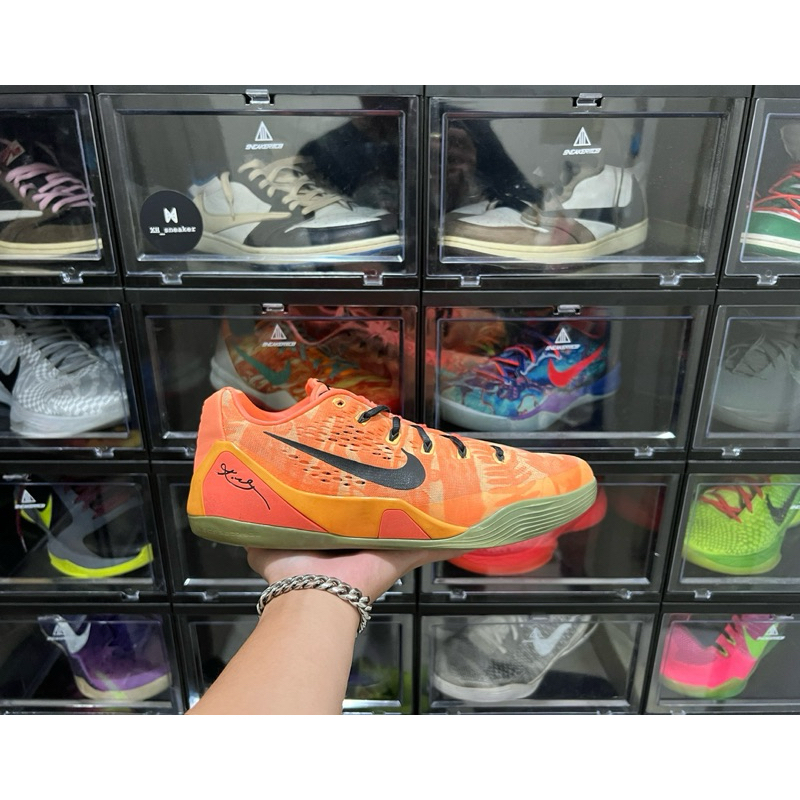 【XH sneaker】Nike Kobe 9 EM Low “Peach Mango” 芒果 us10 已售出 | 蝦皮購物