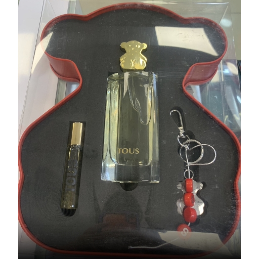 原廠公司貨 TOUS 黃金小熊限量版淡香精禮盒 (淡香精50ML+4.5ML+吊飾) | 蝦皮購物