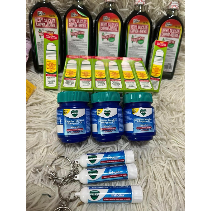 Vicks/Efficascent oil/katinko/manzanilla | 蝦皮購物