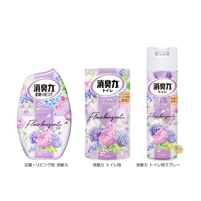 【JPGO】日本製 ST雞仔牌 消臭力芳香劑 400ml~閃耀花朵 | 蝦皮購物