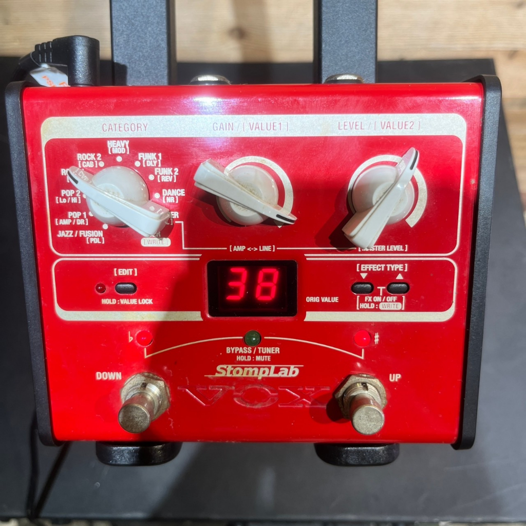 [二手 中古樂器音響] Vox StompLab 1B 貝斯綜合效果器 初學者練習 Bass (台北松山區面交) | 蝦皮購物