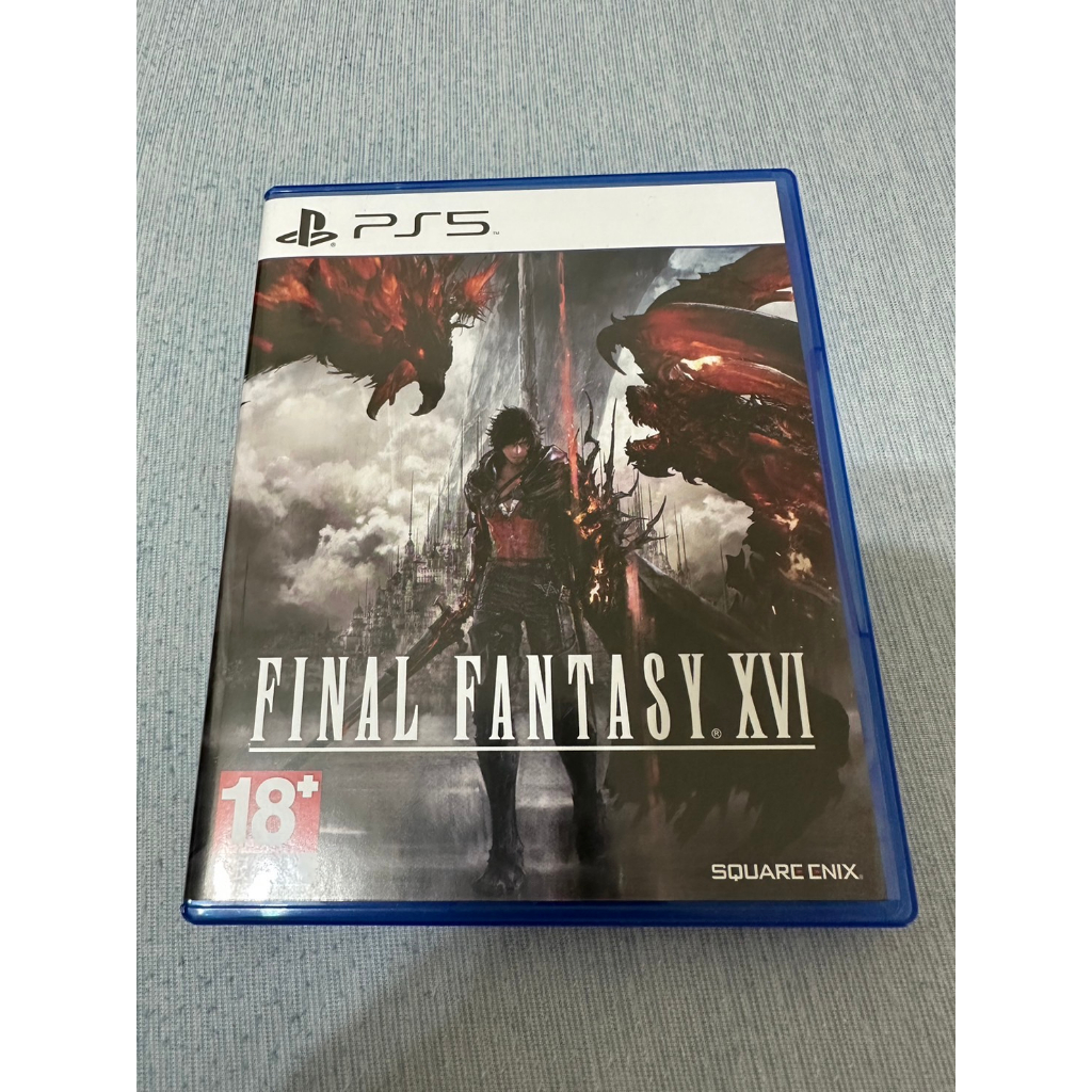 PS5 最終幻想16 太空戰士16 FF16 Final Fantasy 16 中文版 (無特典）二手 | 蝦皮購物