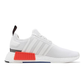 【鈕斯勃旗艦店】ADIDAS NMD R1 男鞋 白橘 藍 Boost 緩震 IF8028 | 蝦皮購物