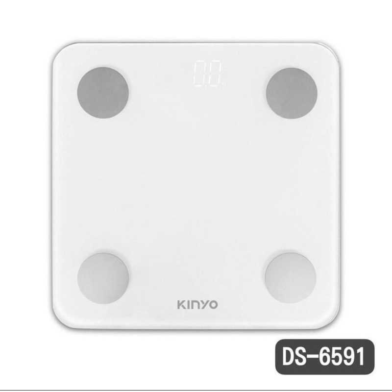 【KINYO】LED藍牙智能體重計 (DS-6591) | 蝦皮購物