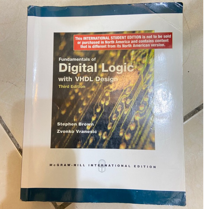 [免運‼️僅翻閱]fundamentals Of Digital Logic Design數位邏輯設計 第三版 蝦皮購物