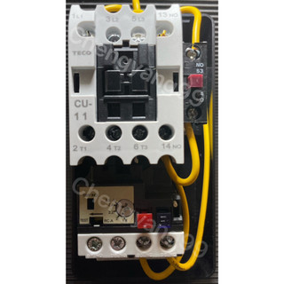 東元 TECO HUEB-11K 電磁接觸器 電磁開關附殼附押扣 | 蝦皮購物