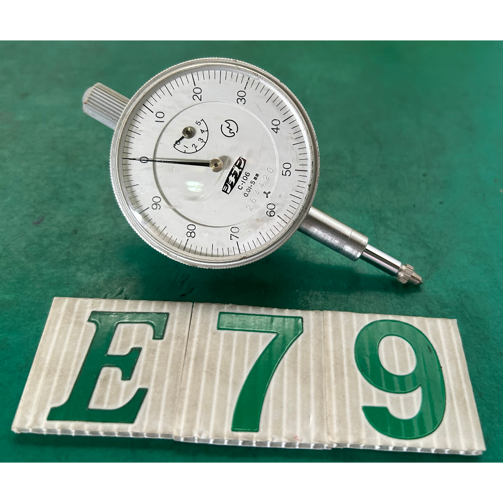 【有中-日本外匯品】日本製C-106 0.01-5mm 針盤式指示量錶(百分表/百分錶) {E79} | 蝦皮購物