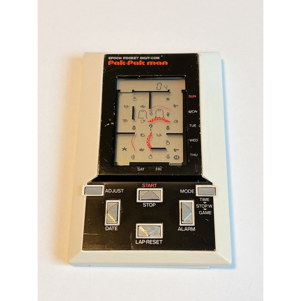 EPOCH GAME AND & WATCH Pak pak man 1981 遊戲機 直接從日本 掌上型電玩 | 蝦皮購物