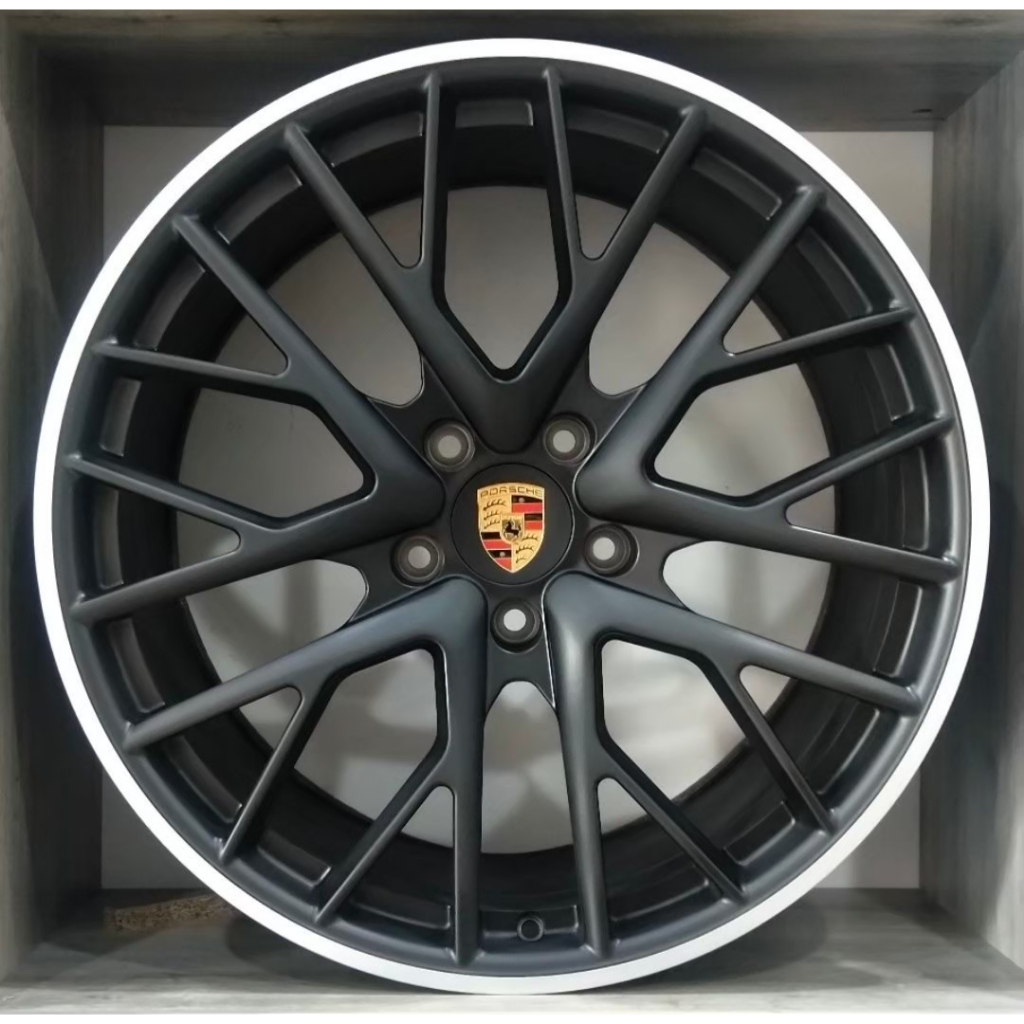中和桃園新竹 【嘉輪輪胎】保時捷原廠型台製鍛造鋁圈 Panamera 18吋-22吋 頂級輪胎設備 聊聊甜甜價 | 蝦皮購物