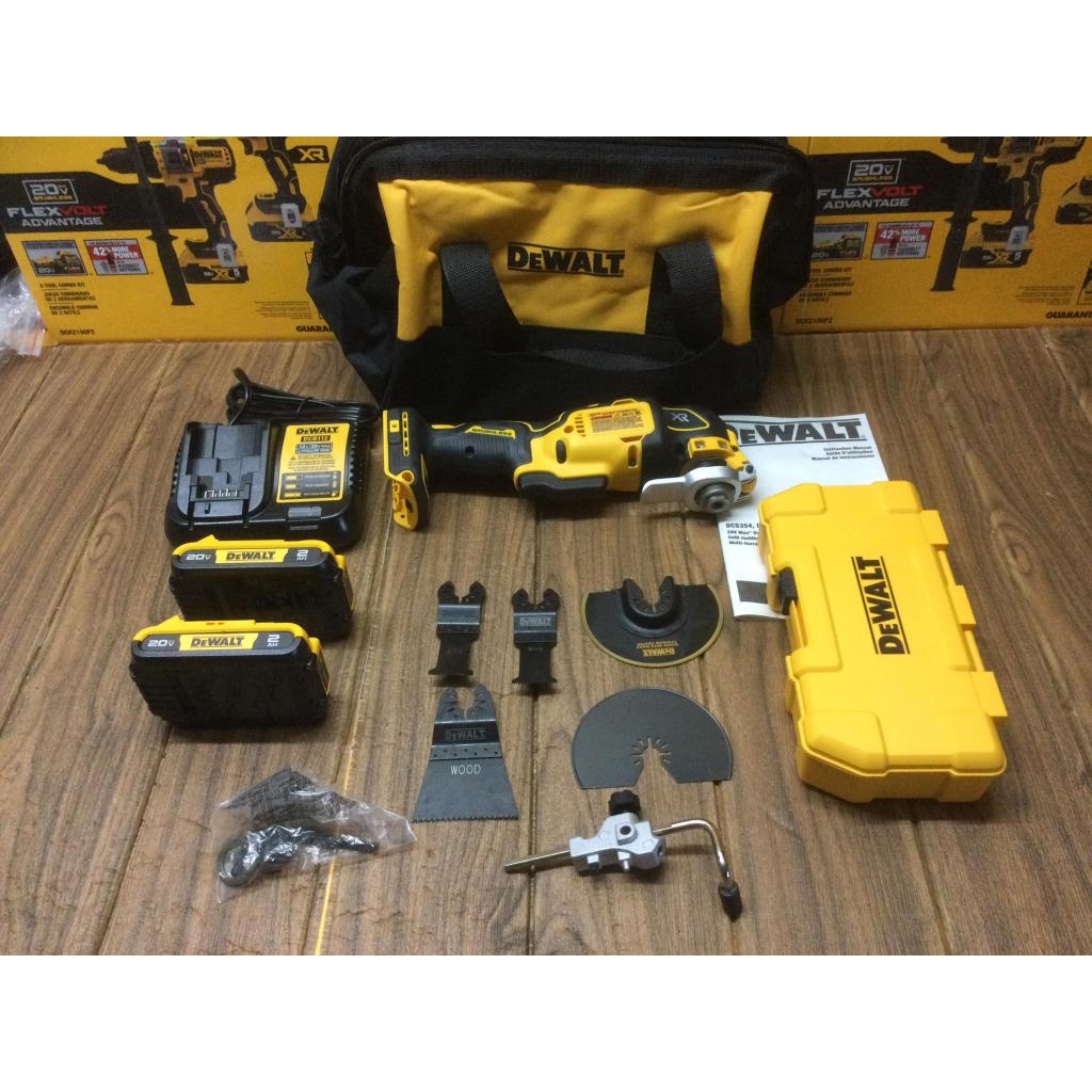 含稅DEWALT 得偉DCS356 無碳刷磨切機20V三段調速 商品如圖 | 蝦皮購物