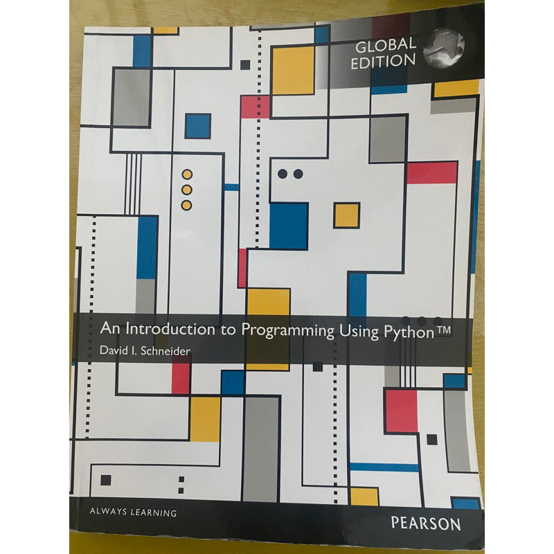 An Introduction To Programming Using Python（二手書） 蝦皮購物
