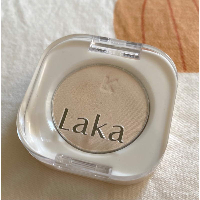 保留中-韓國Laka光譜單色眼影 1.8g-908 Vanilla 米色可當淚溝霧面打亮 | 蝦皮購物