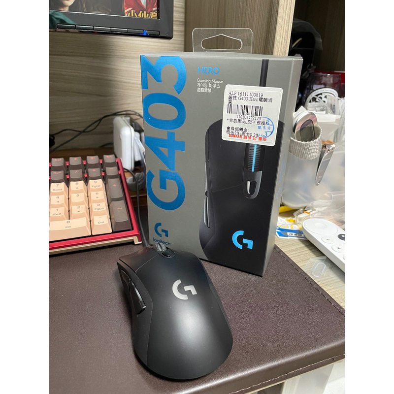 羅技 G403 HERO 有線電競滑鼠 Logitech G | 蝦皮購物